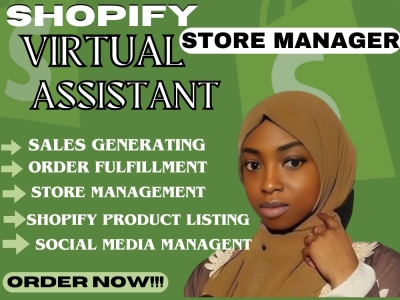 Your Shopify Virtual Assitance Or Store Manager Boost Your Store's ...