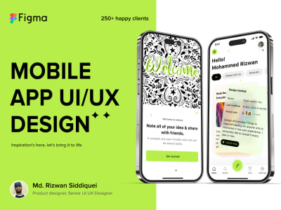 Mobile app UI/UX with pixel-perfect detail | Upwork