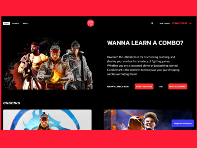 A modern responsive React website | Upwork