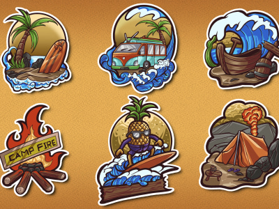 Amazing sticker design for your brand | Upwork