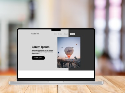 Minimalist landing page design. | Upwork