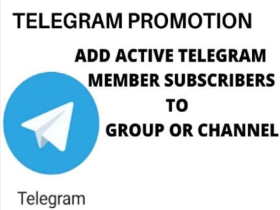 Provide telegram promotion and Targeted Advertising, telegram ...