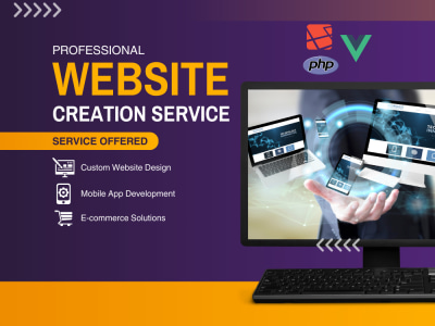 Fully Responsive and Functional Website with PHP/Laravel/Vue.js | Upwork