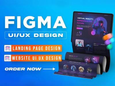 Figma website, figma design, website ui, figma landing page design in ...