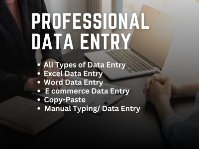 All types of data entry | E-commerce Data Entry | Upwork