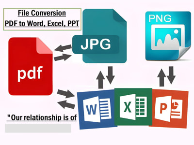 Convert PDF to Word, PDF to Excel, convert | Upwork