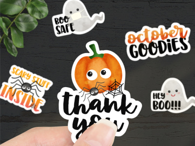 Spooktacular Motivational Sticker Set: Halloween-Inspired Boosters | Upwork