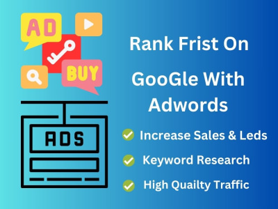 Setup your google ads adwords PPC ads manager campaigns | Upwork