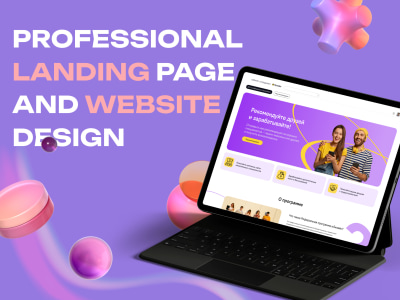 An awesome web design for your website | Upwork