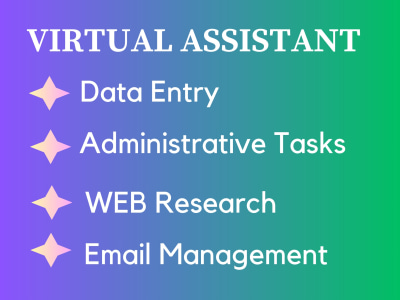 Expert Virtual Assistance, Data Entry, Administrative Tasks, Web Research | Upwork