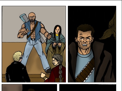 Comic book, graphic novel, storyboard, character design, comic book ...