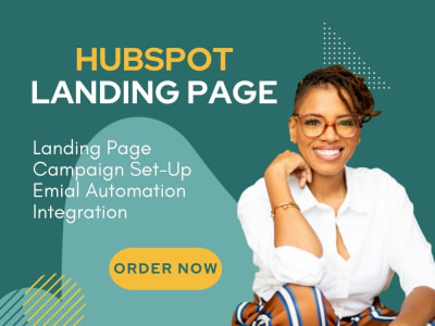 A high-converting HubSpot landing page, HubSpot CMS, HubSpot website | Upwork
