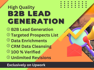 Targeted B2B lead generation related to any industry and data entry ...