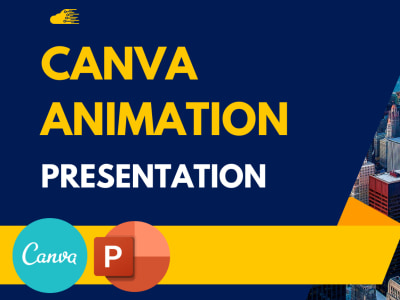 Modern and professional canva animaion presentation | Upwork