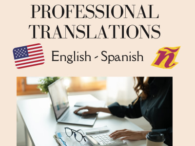 English to Spanish Professional Translations | Upwork
