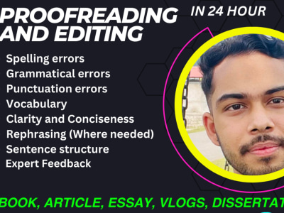 Proofread, edit, check your grammar and spelling | Upwork