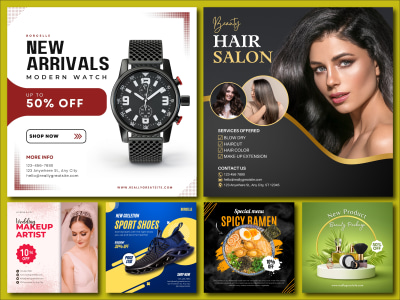 Attractive social media post design | Upwork