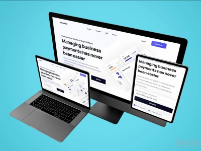 Create a landing page using HTML, CSS, JavaScript | Upwork