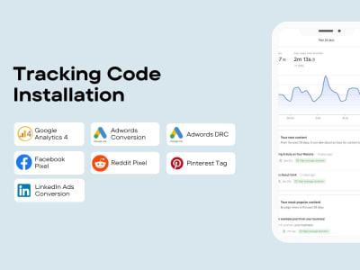 Working tracking code installed. | Upwork