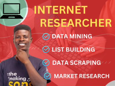 An expert internet/web researcher | Upwork