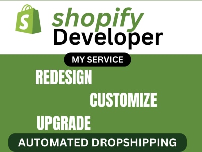 Customize shopify store design, get shopify expert developer | Upwork