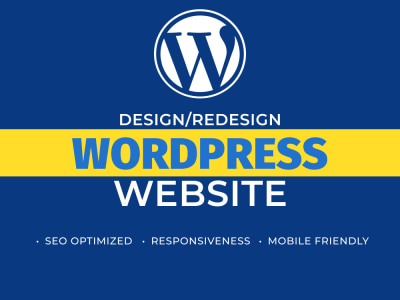 Awesome and Amazing WordPress Website that's Responsive on all devices | Upwork