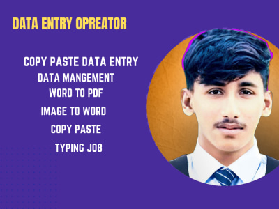 A professional data entry opreator expert | Upwork