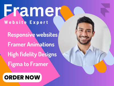 Framer website design , framer animations, framer motion, figma to ...