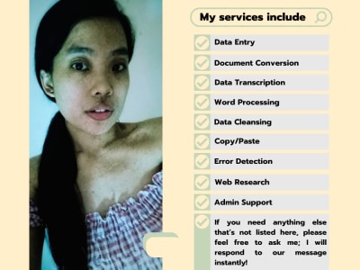 Professional & Quick Data Entry Services with 100% Accuracy | Upwork