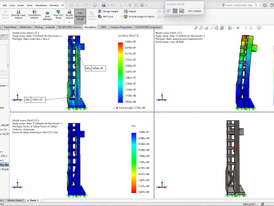 The structural finite element analysis fea and thermal simulation | Upwork
