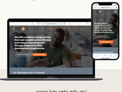 A simple and minimalistic website design | Upwork