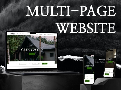 A multi-page website design in Figma | Upwork