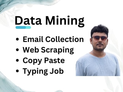 Data Mining, Web Scraping, and Email Collection. | Upwork