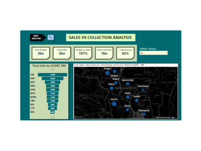 An interactive data analysis and dynamic reports. | Upwork