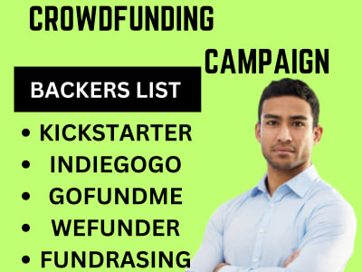 An active backers list for your project. | Upwork