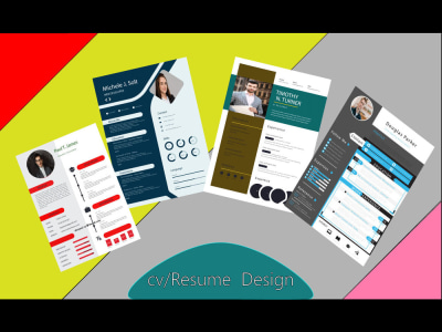 A modern design CV, resume editing and canva resume | Upwork