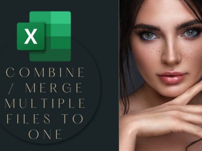 Multiple Excel, CSV files combined into one file | Upwork