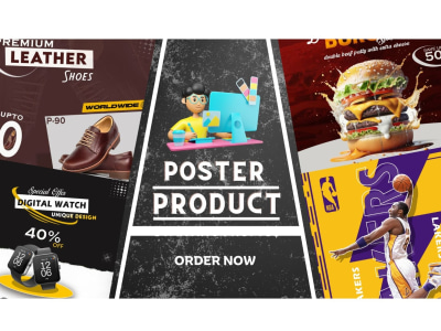 Engaging and fantastic product poster designs | Upwork