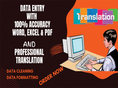 Data entry, data cleaning & Translation | Upwork
