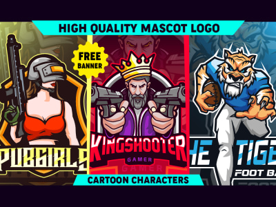 Creative mascot Logos for unique Brand Identities | Upwork