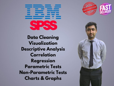 SPSS research data analysis report & visualization. | Upwork