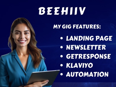 Setup newsletters with beehive, beehive landing page, beehive manager ...