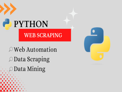 Web Scraping, Data Scraping, and Automation Service Using Python | Upwork