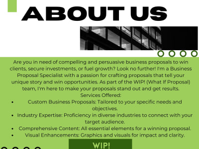 A well-crafted business proposal | Upwork