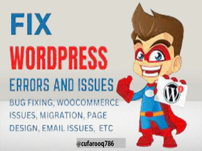 Fully functional website in WordPress and fix WP issues, bugs, errors | Upwork