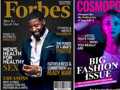 Eye-Catching Magazine Cover Design, Layout within 1 Hour | Upwork