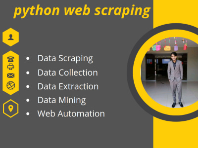 Python web scraping and automation on any complex website | Upwork
