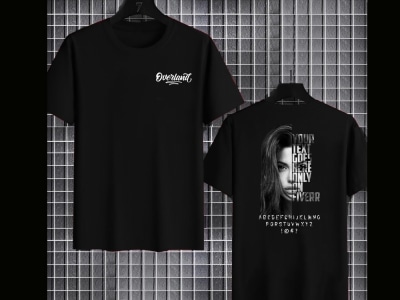 Design typography face tshirts for your clothing brand | Upwork