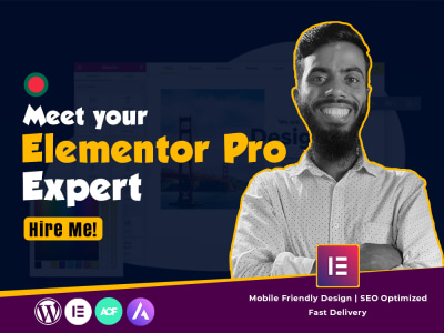 Design your Website using Elementor | Elementor Expert | Elementor ...