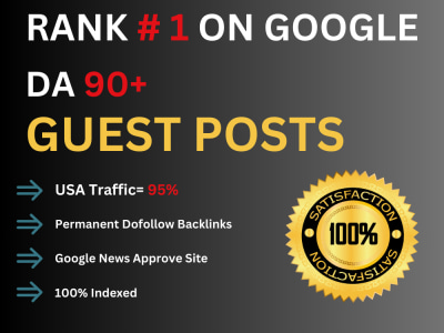 Da 91 website guest posts on Google News approved | Upwork
